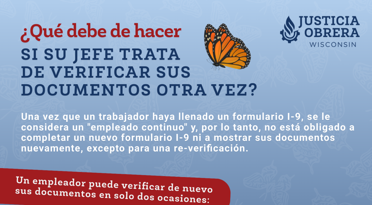 Protecting Against ICE: Trainings and Flyers – Worker Justice
